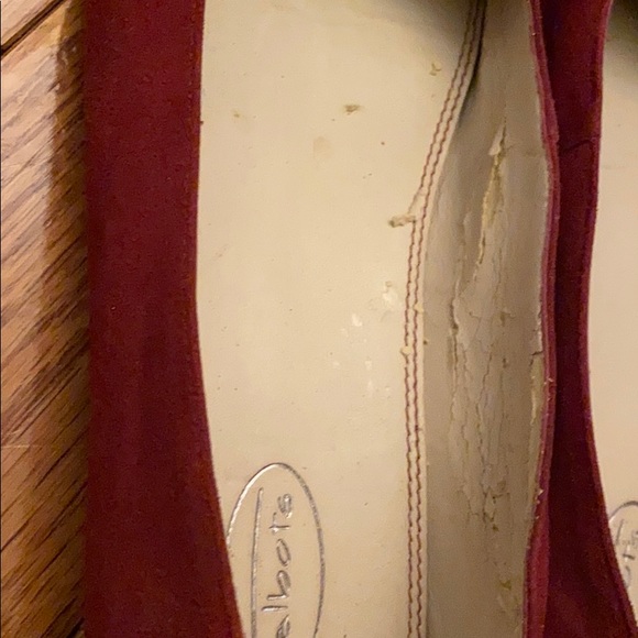 Talbots | Shoes | Talbots Red Suede Shoes | Poshmark